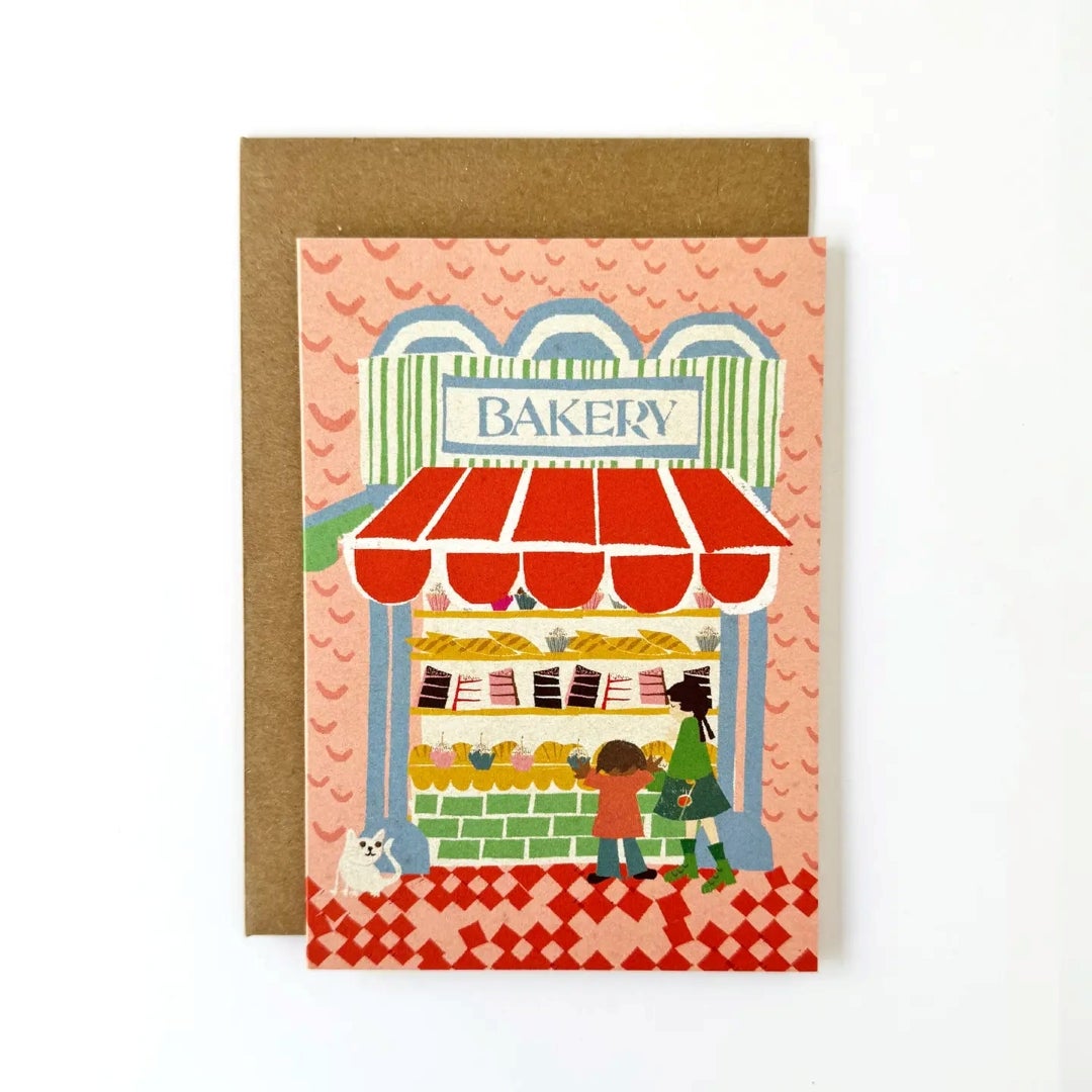 Bakery Greeting Card | Minty Greenhouse